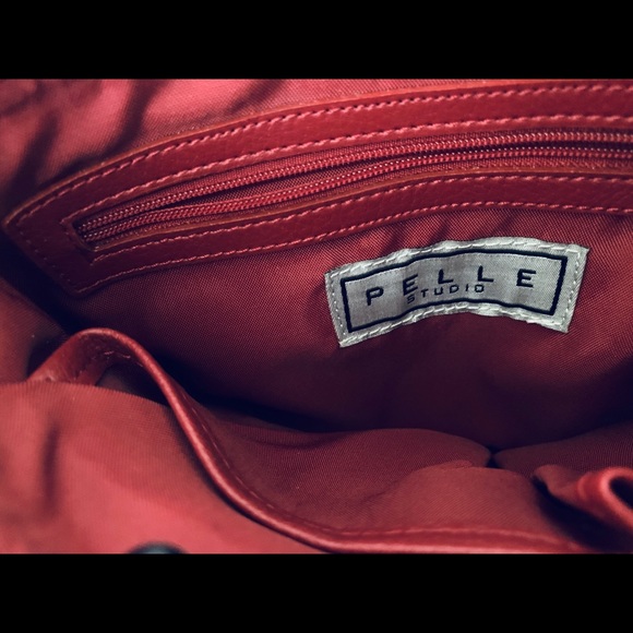 Pelle Studio | Bags | Small Pelle Studio Red Leather Crossbody Small ...